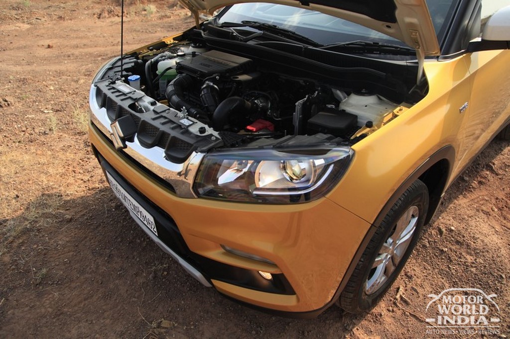 Maruti Vitara Brezza Engine Bay - Motor World India