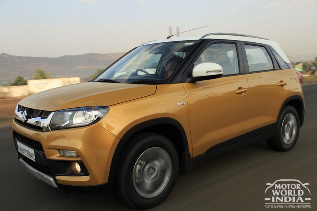 Maruti Vitara Brezza Front Three Quarter - Motor World India