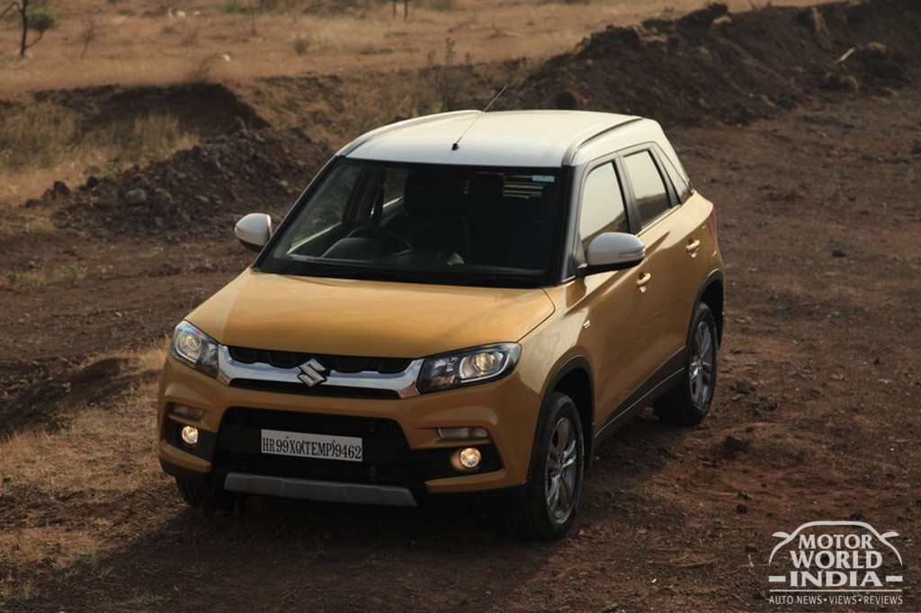 Maruti Vitara Brezza Front Three Quarter - Motor World India
