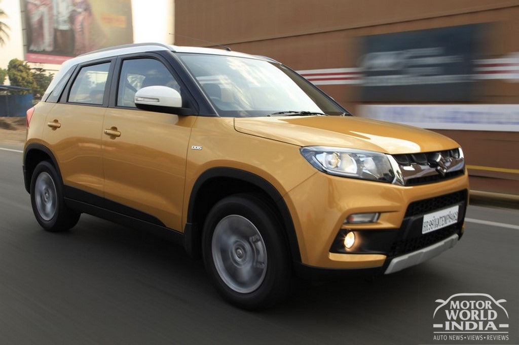 Maruti Vitara Brezza Front Three Quarter - Motor World India