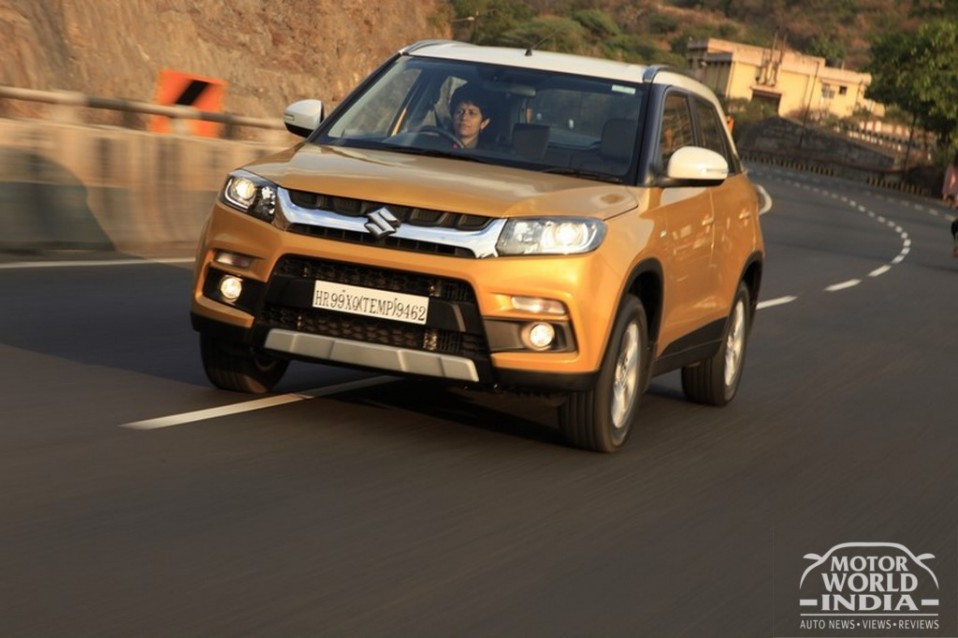 Maruti Vitara Brezza Front Three Quarter - Motor World India
