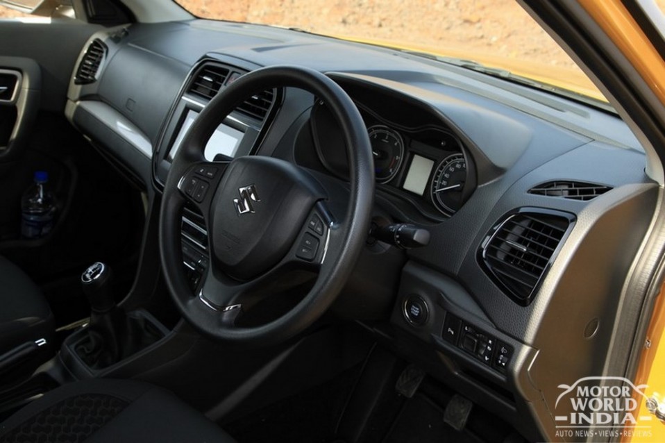 Maruti Vitara Brezza Interior Dashboard - Motor World India