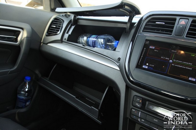 Maruti Vitara Brezza Interior Dashboard Glovebox - Motor World India