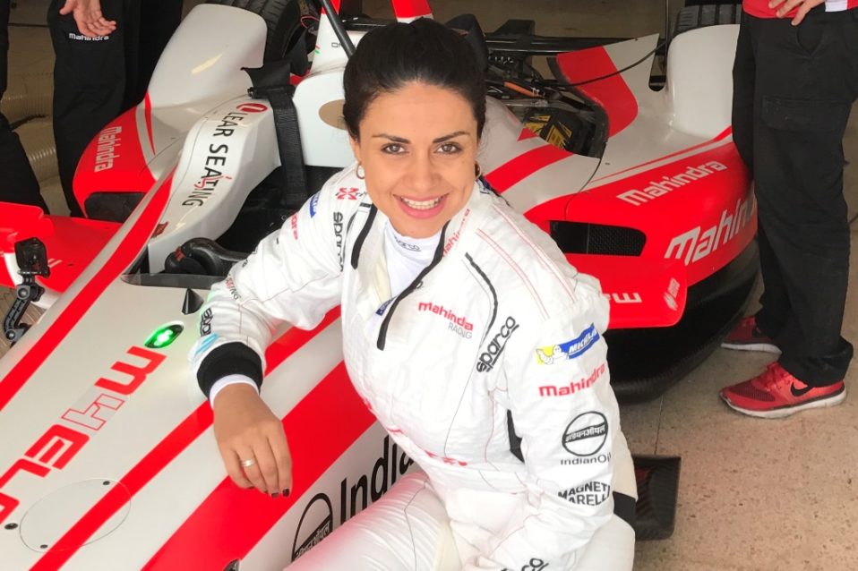 Gul Panag becomes first Indian woman driver to experience Formula E car ...