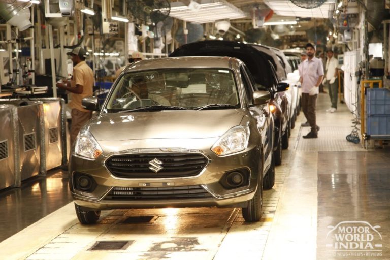 Maruti Suzuki Plant Visit in Manesar #2017DZire - Motor World India