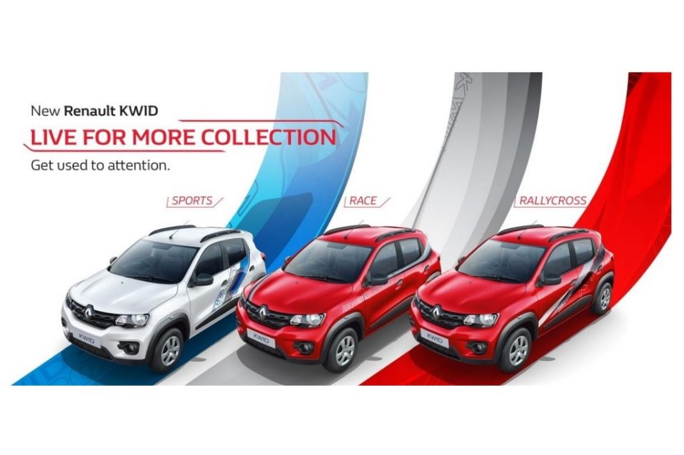 Renault Kwid gets updated with new body graphics - Motor World India